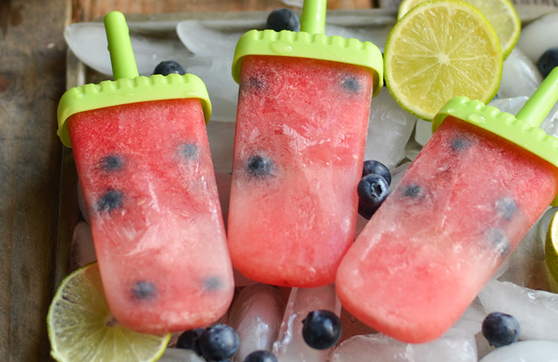 Recipe: Watermelon-Blueberry Ice Pops | My Vanderbilt Health