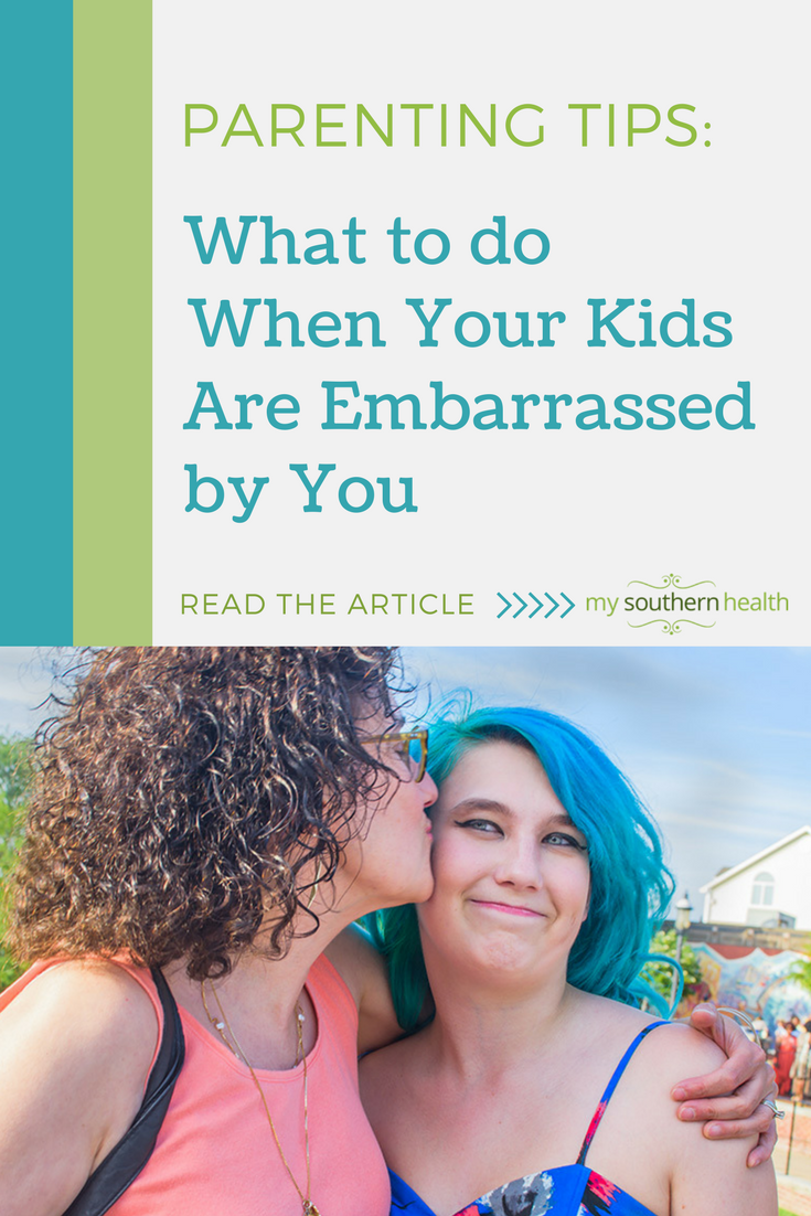 What to do When Your Kids Are Embarrassed by You