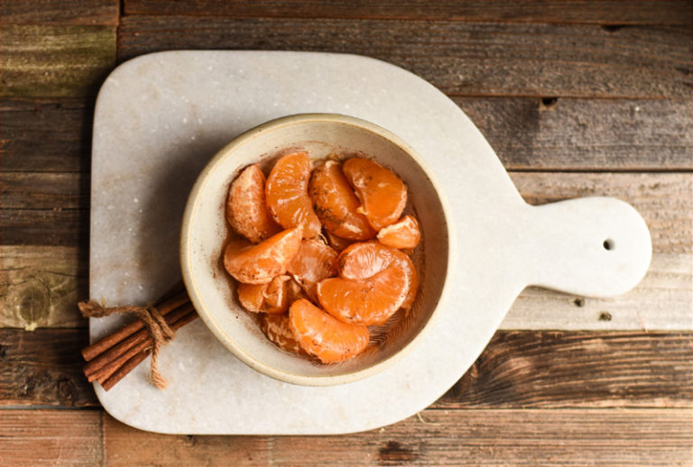 Tea-Scented Clementines (with Honey & Cardamom)