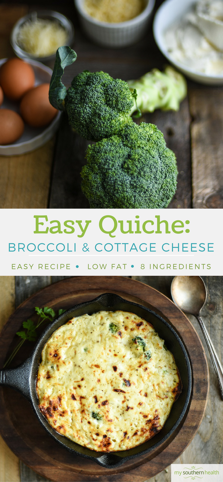 Easy Broccoli & Cottage Cheese Casserole (a Healthier Alternative)