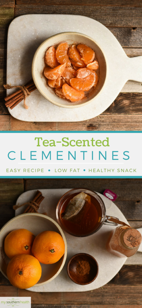 Tea-Scented Clementines (with Honey & Cardamom)