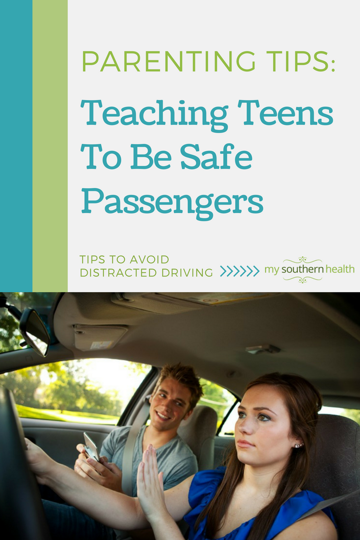 Teach teens to be safe passengers, limit distractions for teen drivers ...